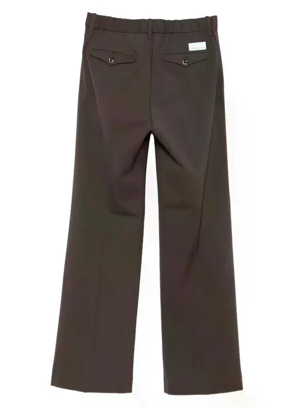 NINE:INTHE:MORNING Pleated Straight Trousers