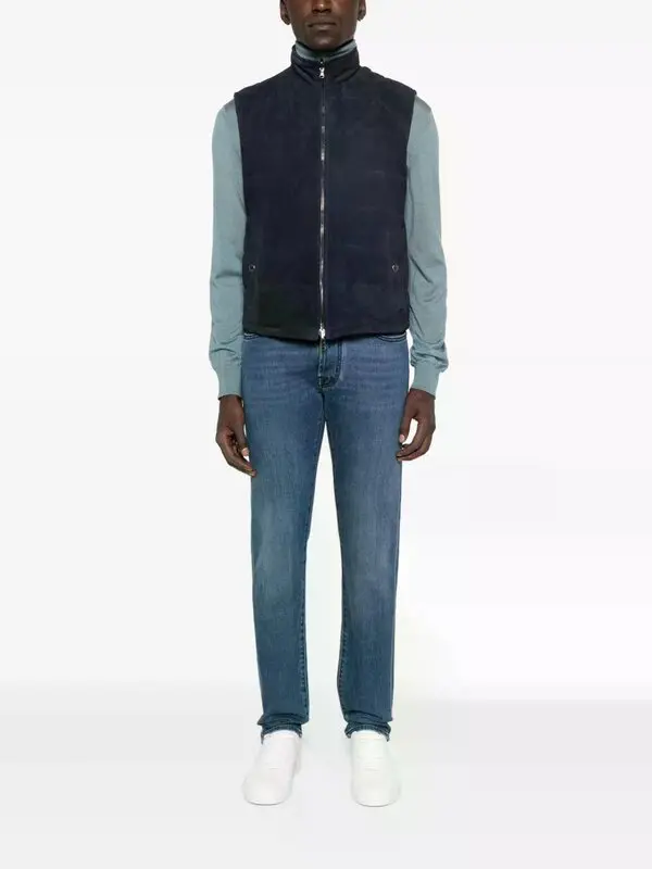 Jacob Cohen Five-pocket Cotton-blend Jeans - Blue