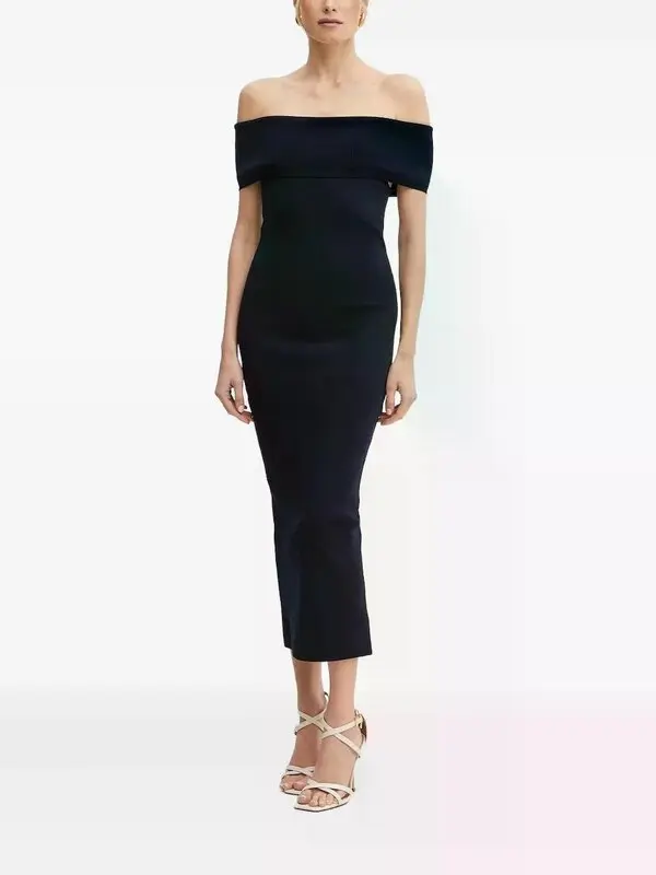 Michael Kors Off-shoulder Midi Dress