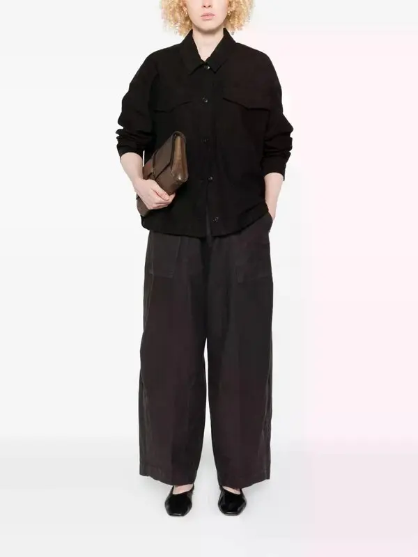 TRUE AVENUE Pleated Trousers With Pockets