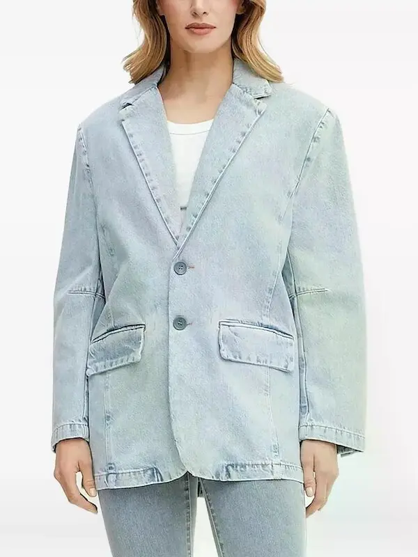 Liu Jo Denim Three-button Blazer