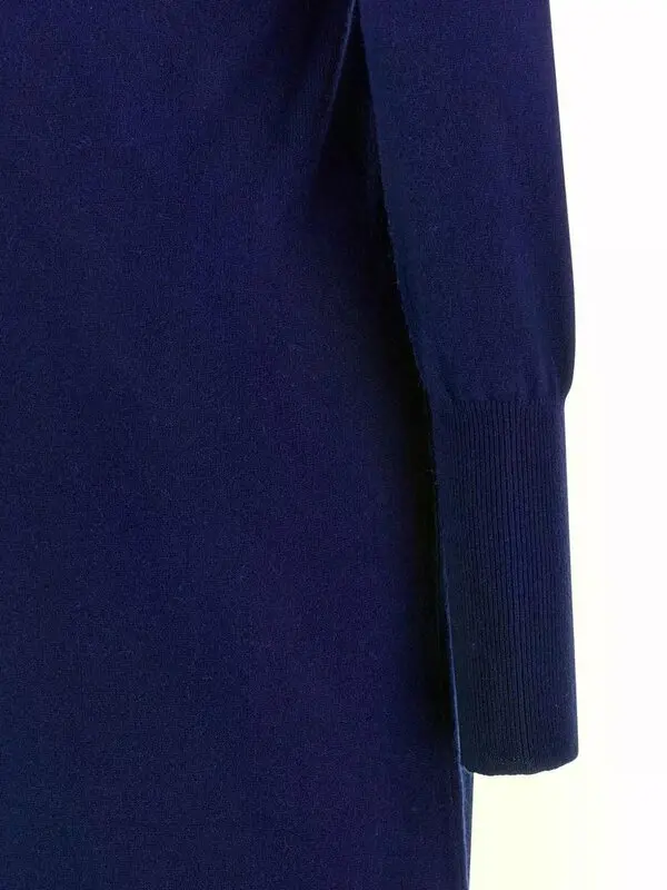 TOM FORD Ribbed-knit Maxi Dress - Blue