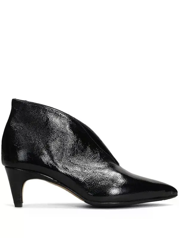 L'ARIANNA Leather Ankle Boots