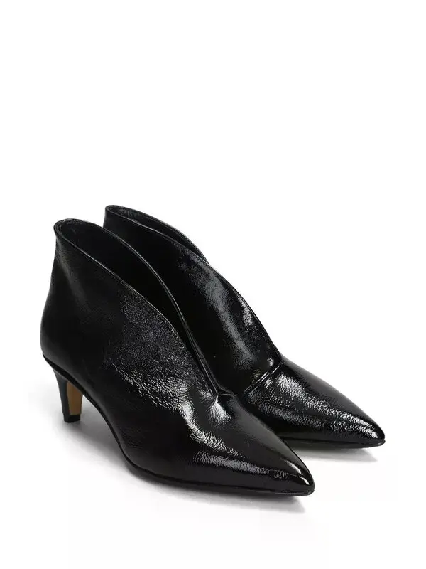 L'ARIANNA Leather Ankle Boots