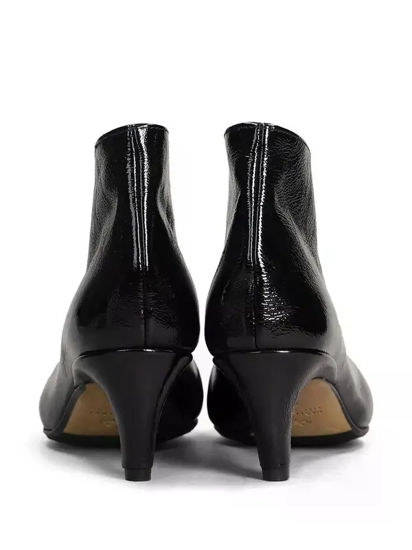L'ARIANNA Leather Ankle Boots