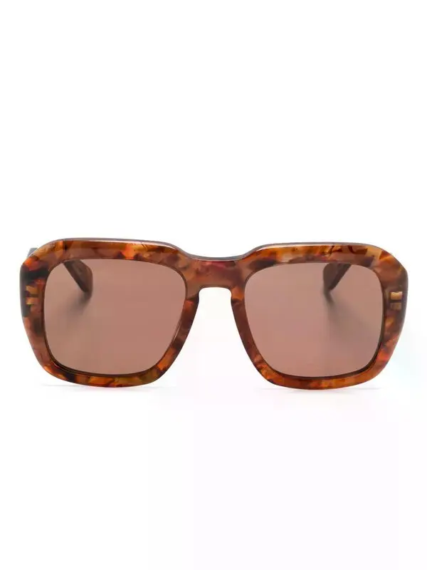Chloé Square-frame Sunglasses - Brown