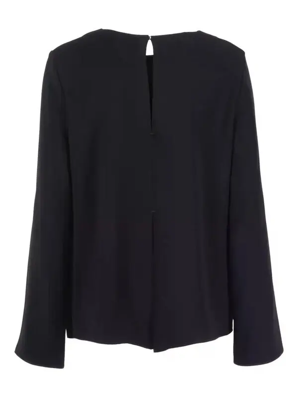 P.a.r.o.s.h Bell-sleeve Blouse - Black