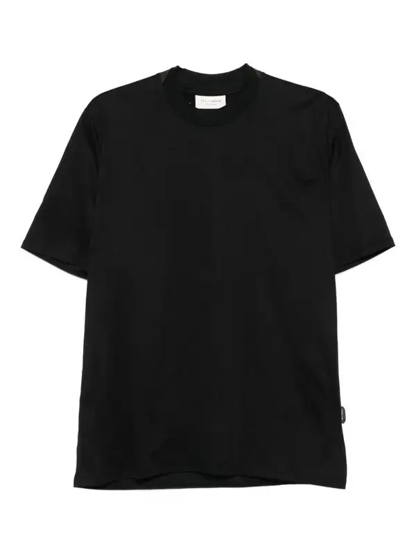 YES LONDON Panelled Crew-neck T-shirt