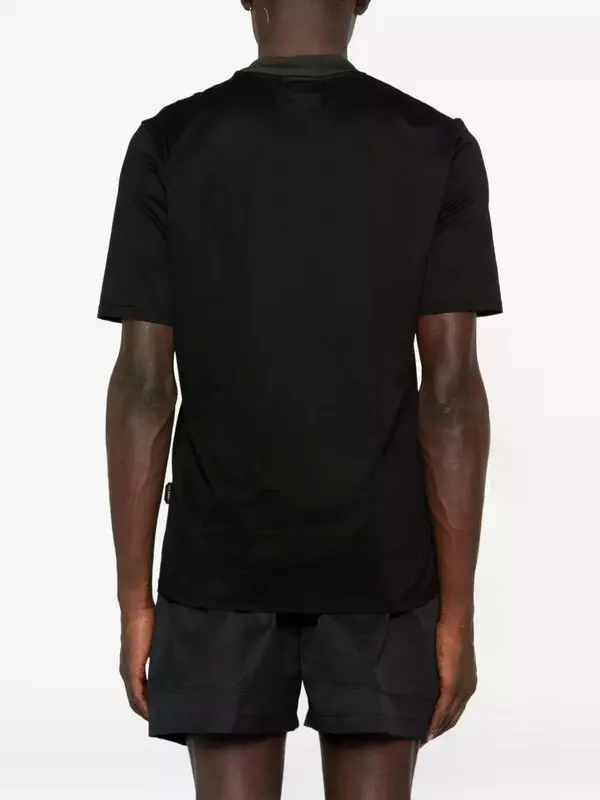 YES LONDON Panelled Crew-neck T-shirt