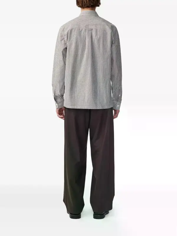 Nn07 Striped Long-sleeve Shirt