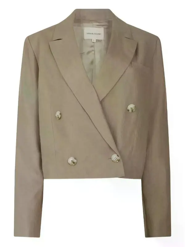 LOULOU Chagos Linen Blazer