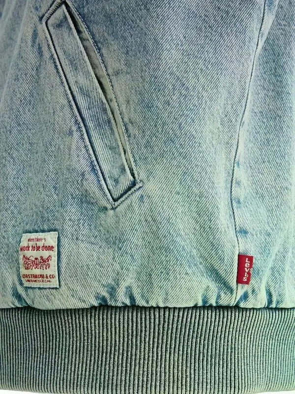 LEVI'S Embarcadero Zip-front Denim Jacket - Blue