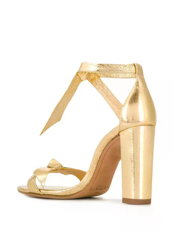 ALEXANDRE BIRMAN Ankle Tie Heeled Sandals