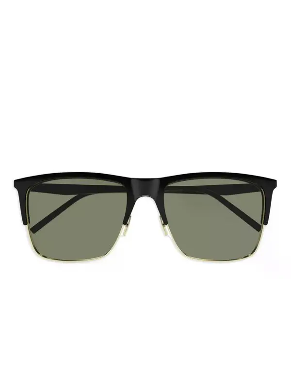 Saint Laurent Square-frame Sunglasses - Black