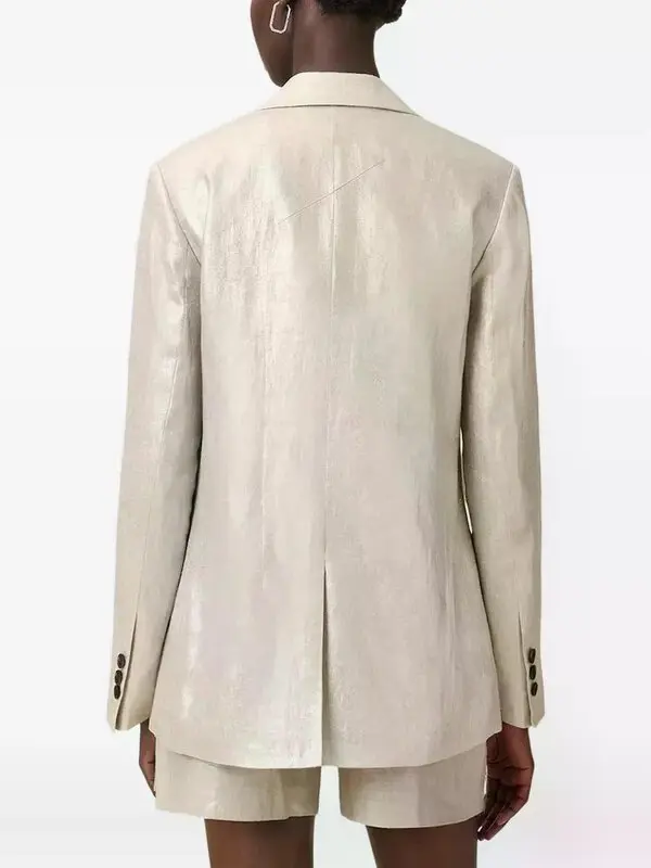 ALLSAINTS Metallic-effect Blazer