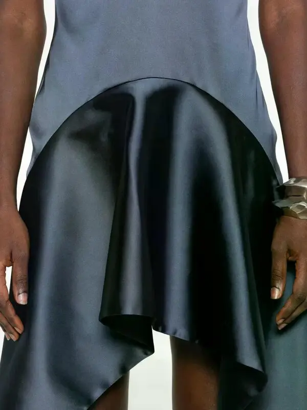 JW Anderson V-neck Draped Hem Dress