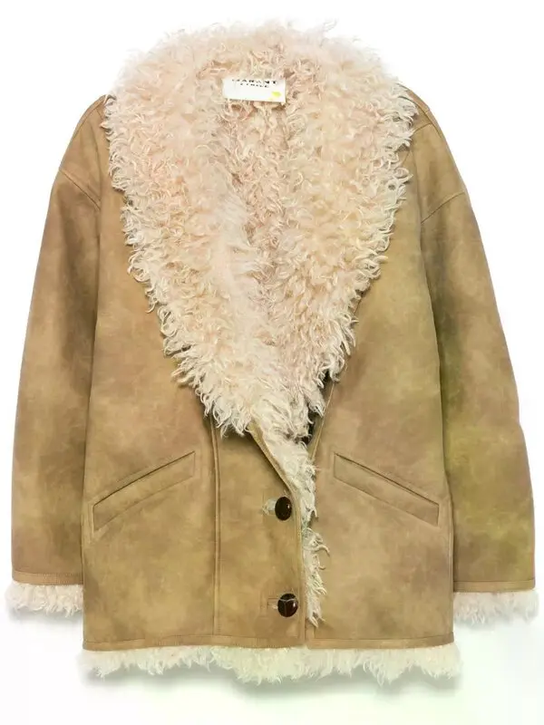 MARANT ETOILE Clea Coat - Neutrals