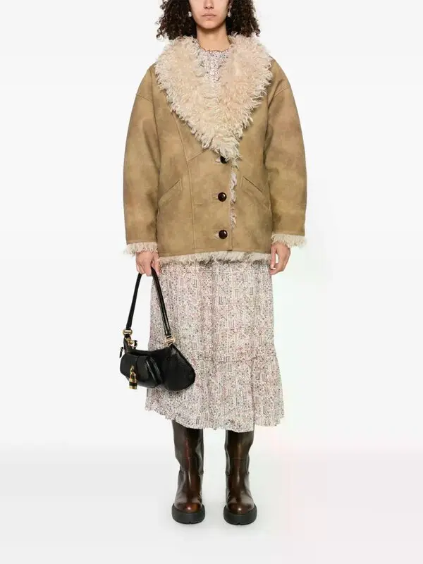 MARANT ETOILE Clea Coat - Neutrals