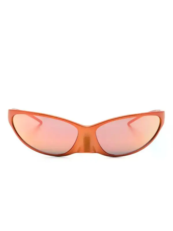 Balenciaga 4g Cat-eye Frame Sunglasses - Orange