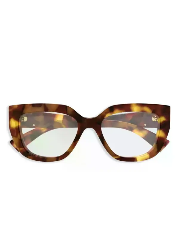 Gucci Interlocking G Glasses - Brown