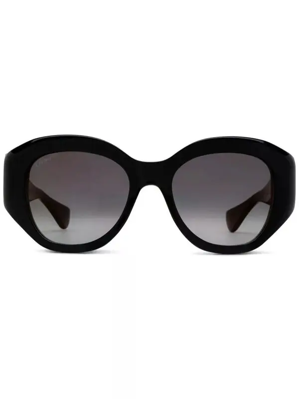 CARTIER Butterfly Frame Sunglasses - Black