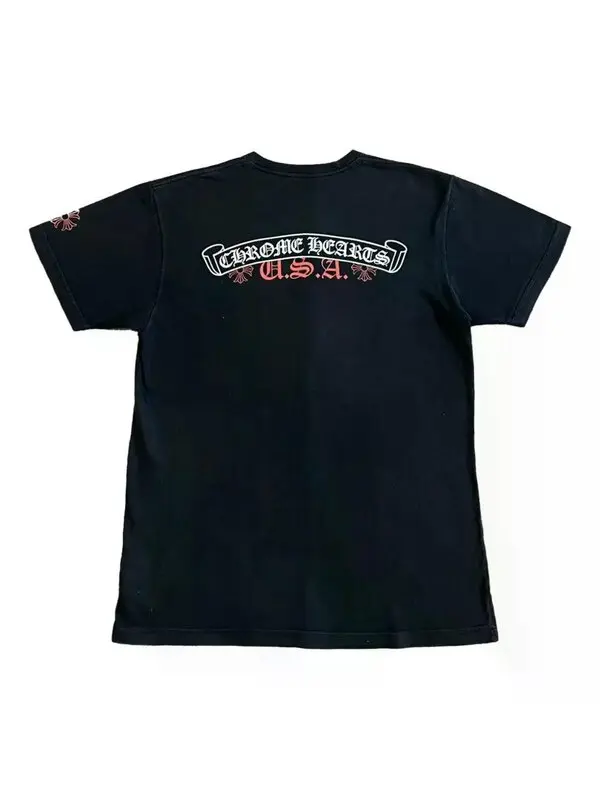 Chrome Hearts Nyc Exclusive Chest-Pocket T-Shirt - Black