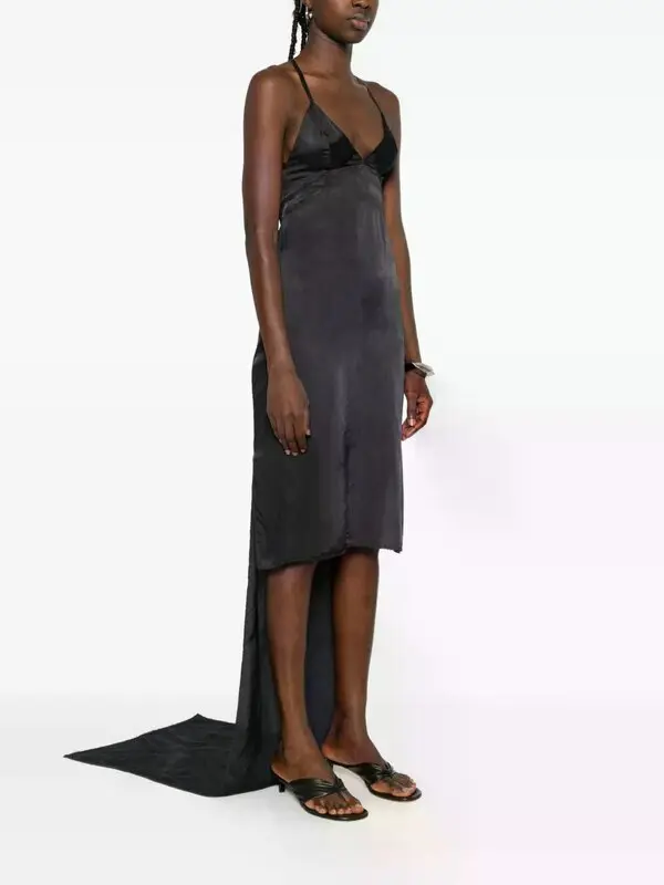 FEDERICO CINA Halter-neck Maxi Dress