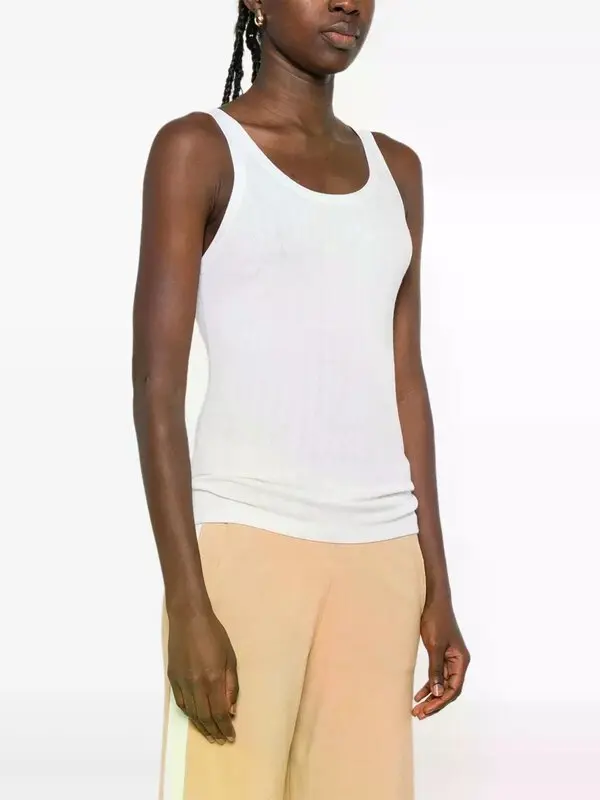 Elisabetta Franchi Tank Top - Neutrals
