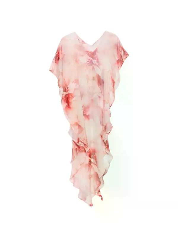 BABYLONE PARIS Floral Print Cape