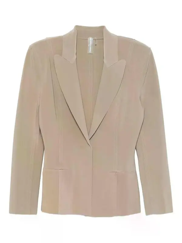Norma Kamali Single-breasted Notched-lapel Jacket