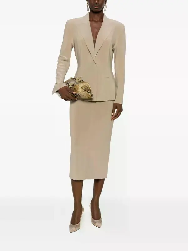 Norma Kamali Single-breasted Notched-lapel Jacket