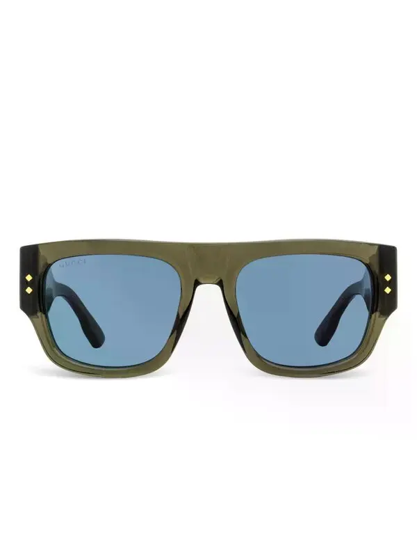 Gucci Gg1262 Rectangular Sunglasses - Grey