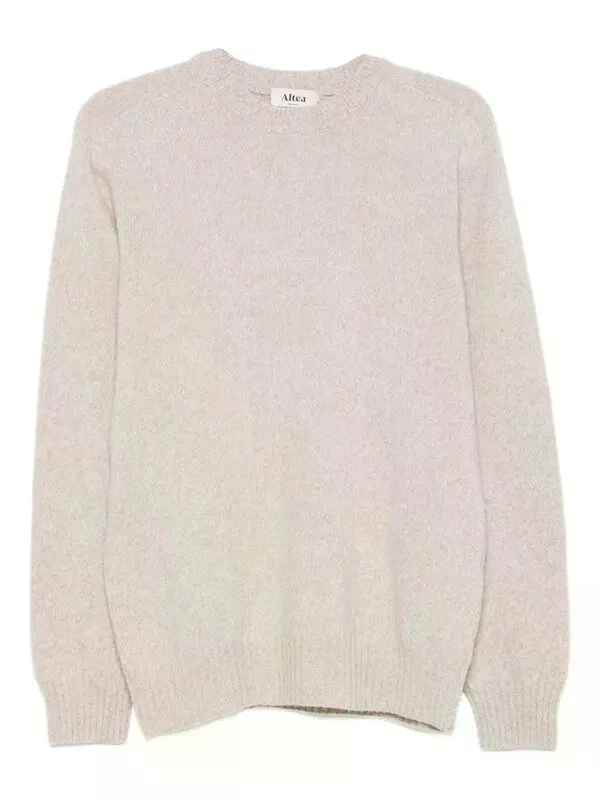Altea Crew-neck Wool-cashmere Sweater - Neutrals