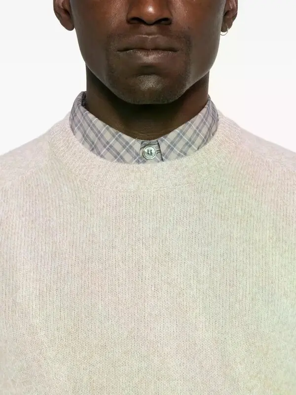 Altea Crew-neck Wool-cashmere Sweater - Neutrals