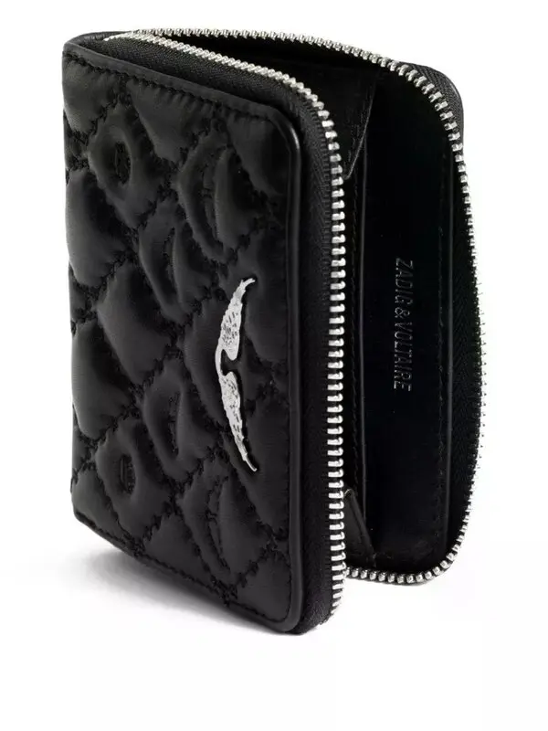 Zadig&Voltaire Quilted Zip-around Wallet