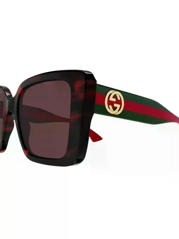 Gucci Signature Web-detailing Sunglasses