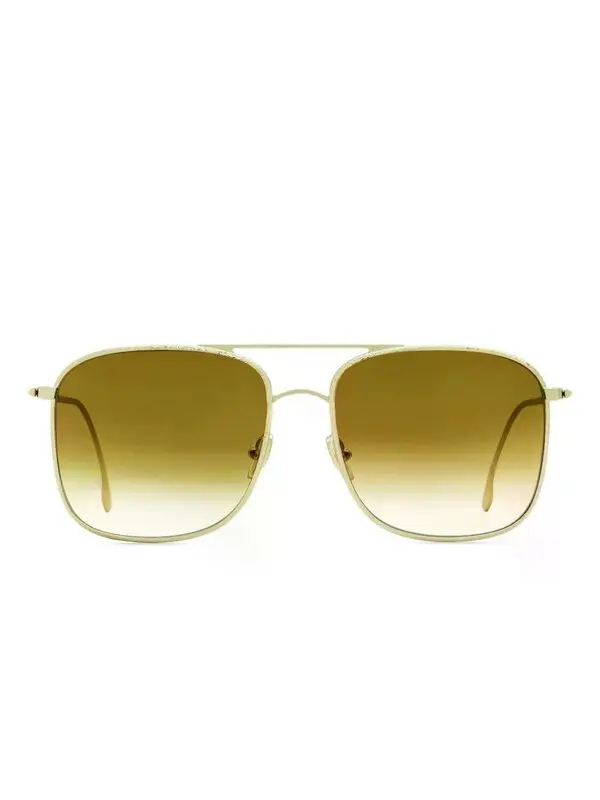 Victoria Beckham Square-frame Sunglasses - Gold