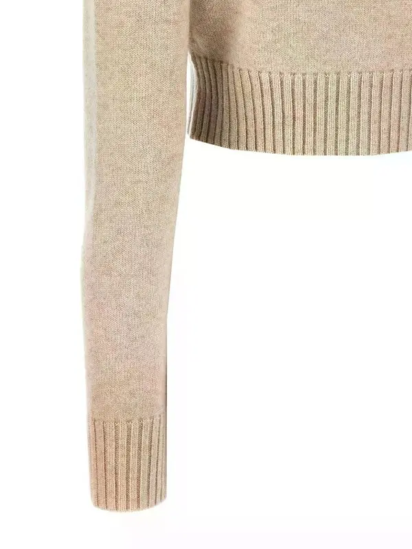 Max Mara Boat-neck Cuffed-sleeve Sweater