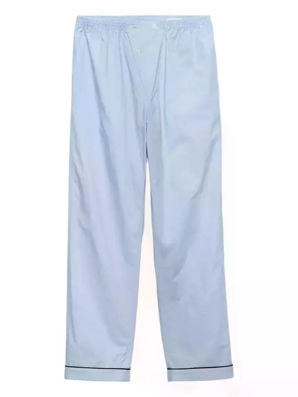 Prada Elastic-waistband Trousers - Blue
