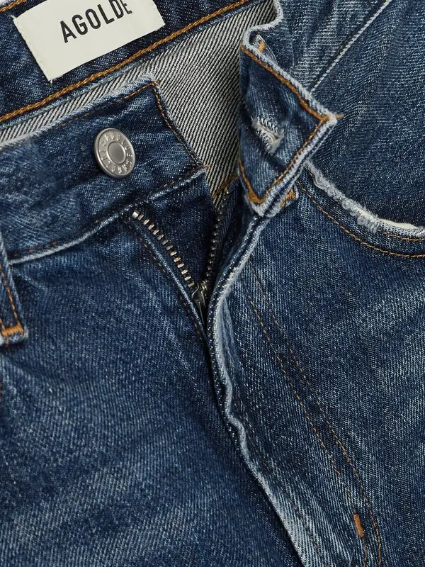 AGOLDE Kick Boot Mid-rise Bootcut Jeans - Blue