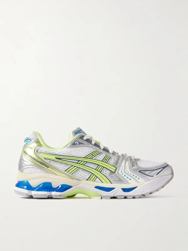 Asics Gel-kayano 14 Metallic Mesh Sneakers - Blue