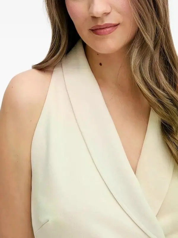 SANDRO FERRONE V-neck Midi Dress