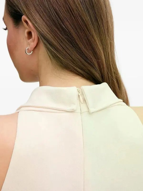 SANDRO FERRONE V-neck Midi Dress