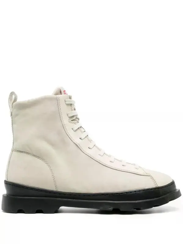 Camper Brutus Lace-up Boots - Neutrals