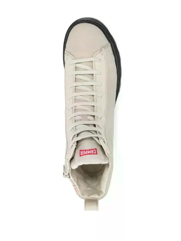 Camper Brutus Lace-up Boots - Neutrals