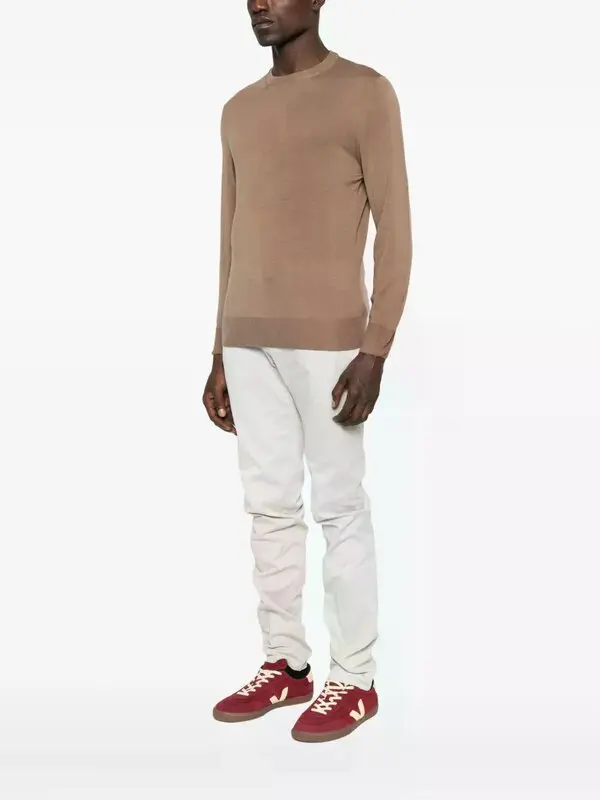 Canali Round-neck Wool T-shirt