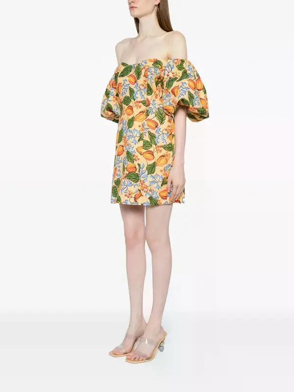 Rhode Dali Floral-print Mini Dress
