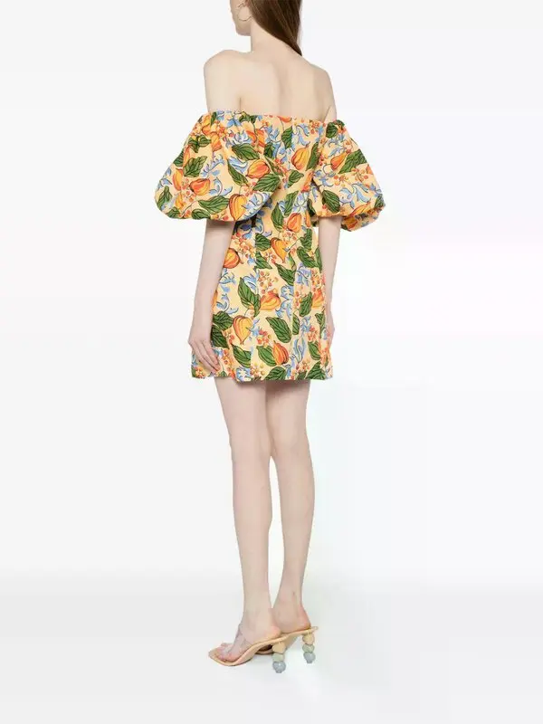 Rhode Dali Floral-print Mini Dress