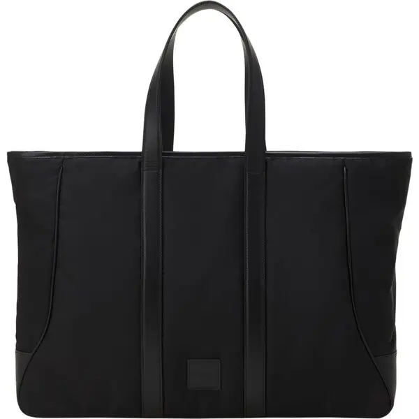 LANVIN Curb Nylon Tote Bag - Black