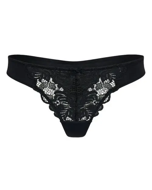 ADORE ME London Thong Panties - Black